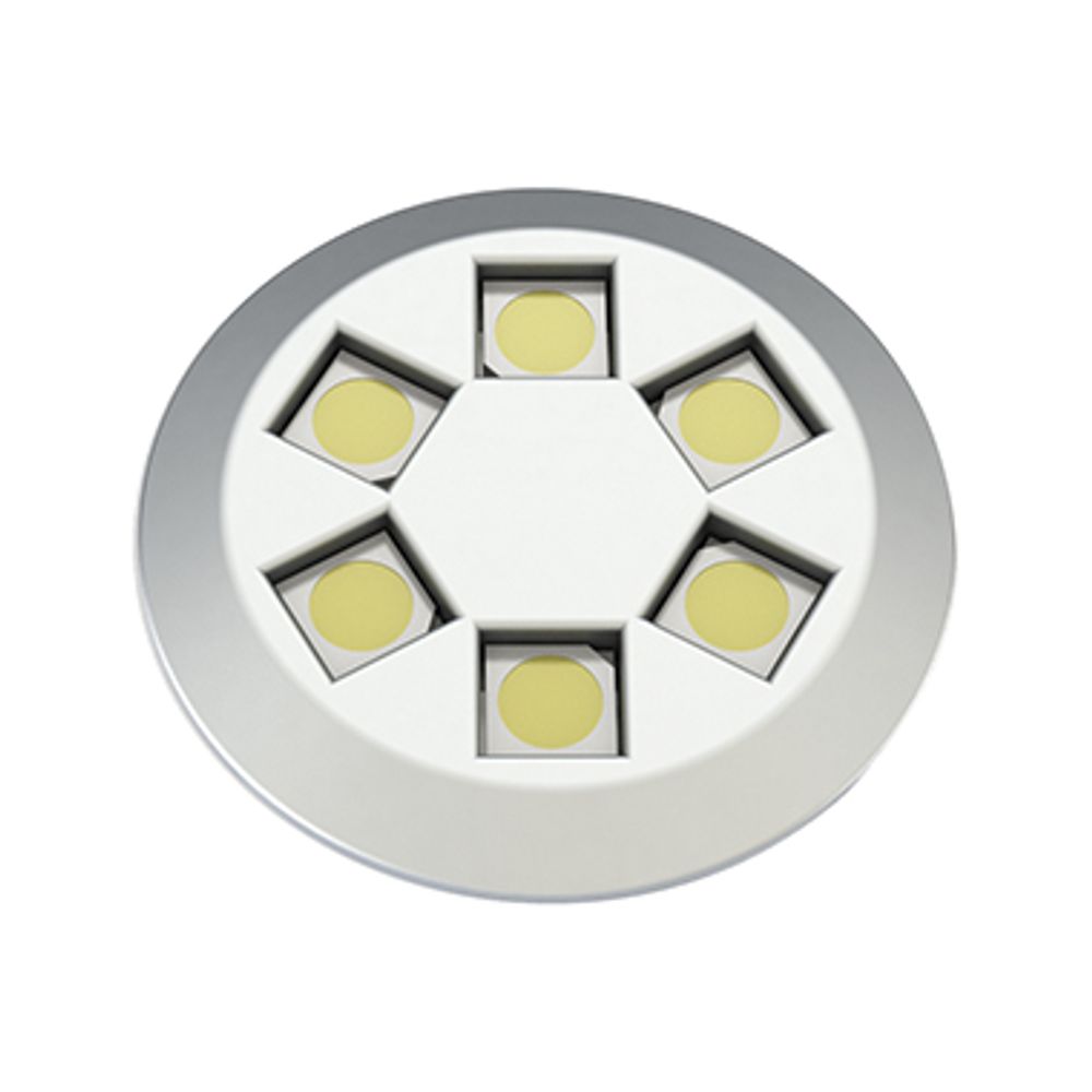 Luminária Led Smart Plus Luz Fria Aro Cinza - ferragensfloresta
